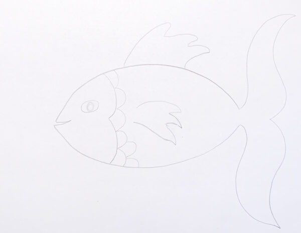 How To Draw A Fish In 8 easy Steps - basicdraw.com