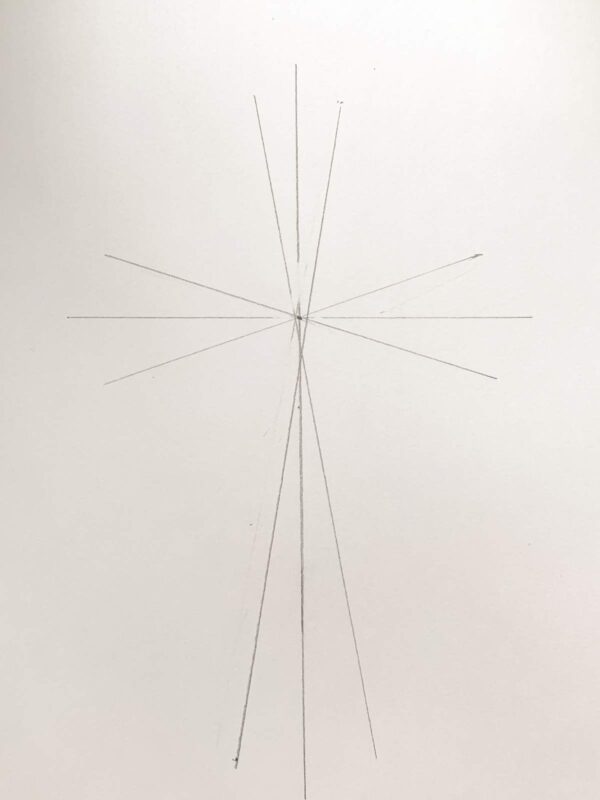 How To Draw A Cross With A T - basicdraw.com