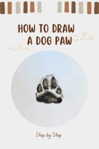 How To Draw A Dog Paw Simple - basicdraw.com