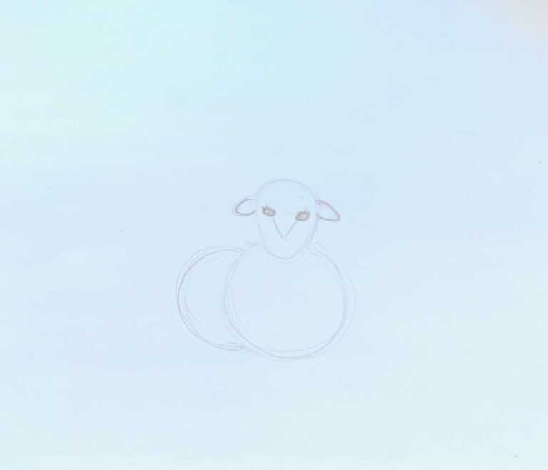 How to Draw a Sheep Easy Step-By-Step - basicdraw.com